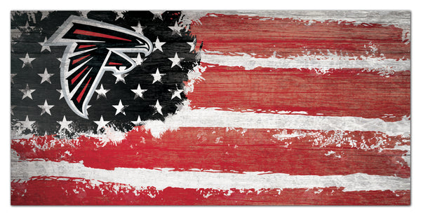 Atlanta Falcons Team Flag Wooden Sign – Fan Treasures