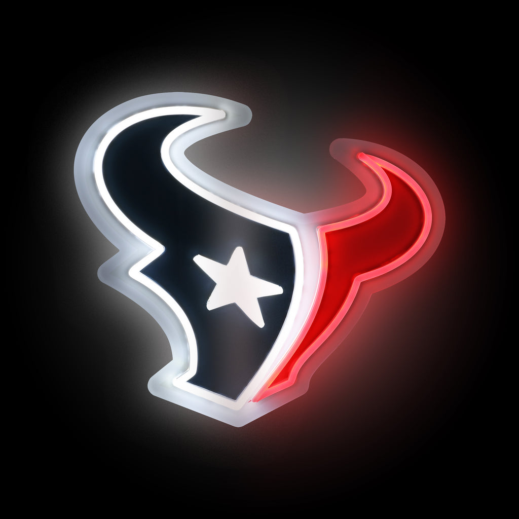 Houston Texans 15" Neon Light Up Team Logo Sign – Fan Treasures