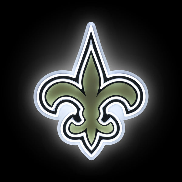 New Orleans Saints 15" Neon Light Up Team Logo Sign – Fan Treasures