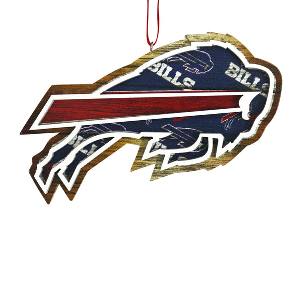 Buffalo Bills Raised Logo Mural Ornament – Fan Treasures