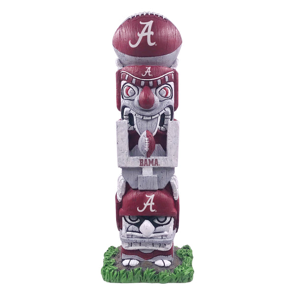 Alabama Crimson Tide 16" Tiki Face Totem Pole Figurine – Fan Treasures