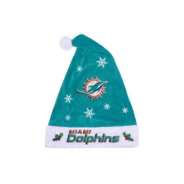 Miami Dolphins Embroidered Santa Hat – Fan Treasures