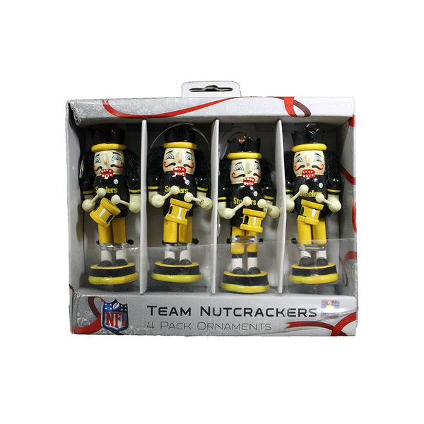 Pittsburgh Steelers 4pc Nutcracker Ornament – Fan Treasures