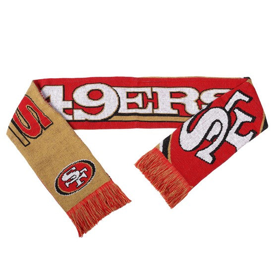 San Francisco 49ers Reverse Split Logo Scarf – Fan Treasures