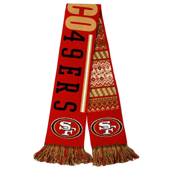 San Francisco 49ers Reversible Ugly Scarf – Fan Treasures