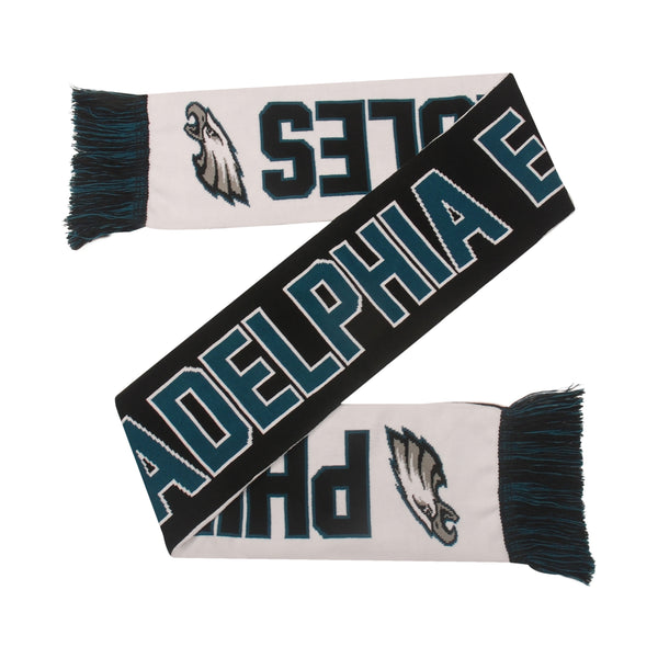 Philadelphia Eagles Reversible Wordmark Scarf – Fan Treasures