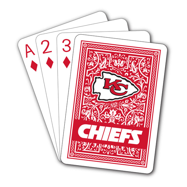 Kansas City Chiefs Playing Cards – Fan Treasures