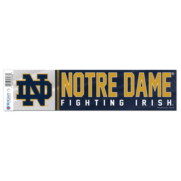 Notre Dame Fighting Irish Bumper Sticker – Fan Treasures