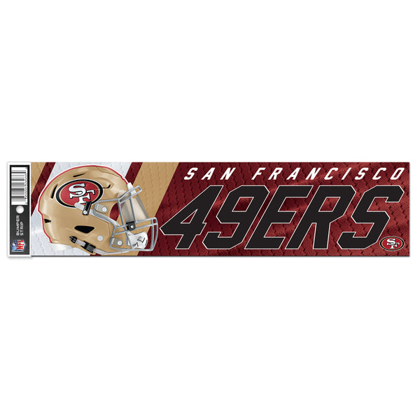 San Francisco 49ers Bumper Sticker – Fan Treasures