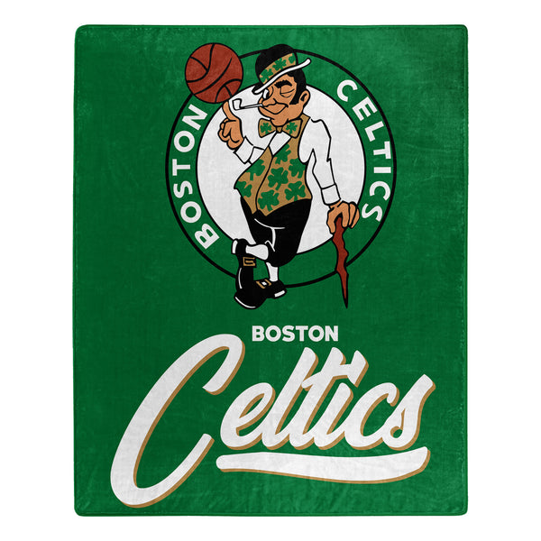 Boston Celtics 50" x 60" Signature Royal Plush Throw Blanket – Fan ...