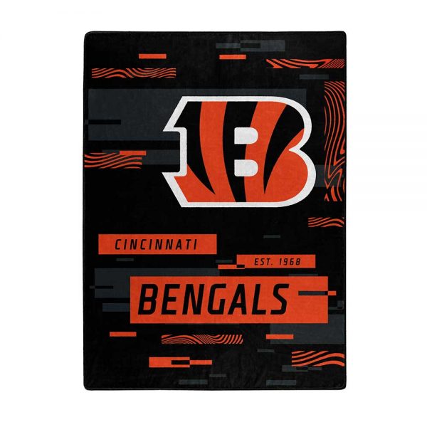 Cincinnati Bengals 60" x 80" Digitize Royal Plush Blanket – Fan Treasures