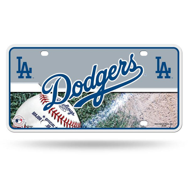 Los Angeles Dodgers Metal Logo License Plate – Fan Treasures