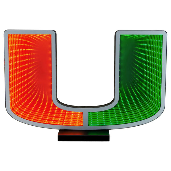 Miami Hurricanes LED Infinity Logo Light – Fan Treasures
