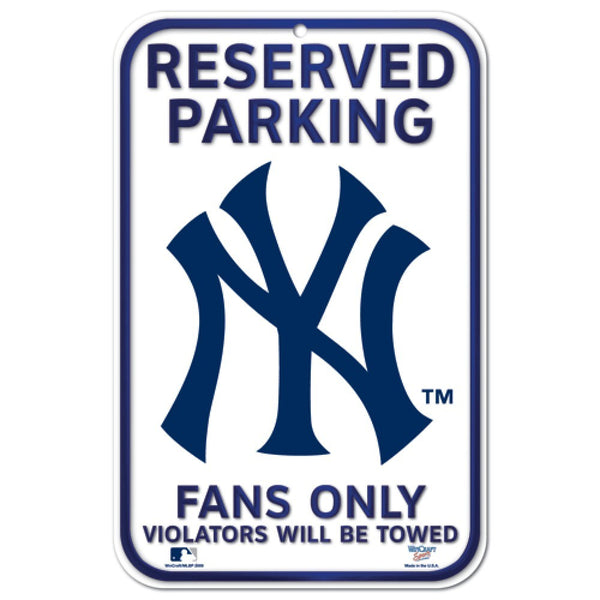 New York Yankees 11"x17" Plastic Sign – Fan Treasures