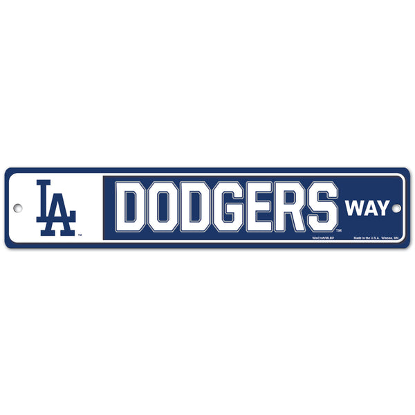 Los Angeles Dodgers 4" X 19" Street Sign – Fan Treasures
