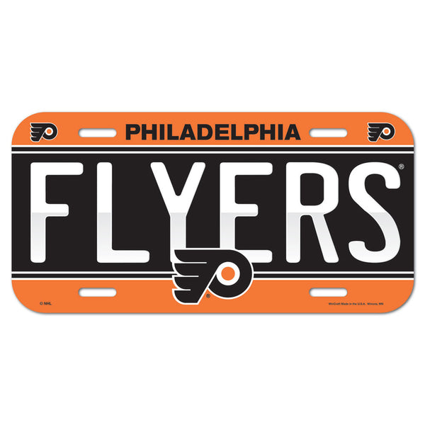 Philadelphia Flyers Plastic License Plate – Fan Treasures