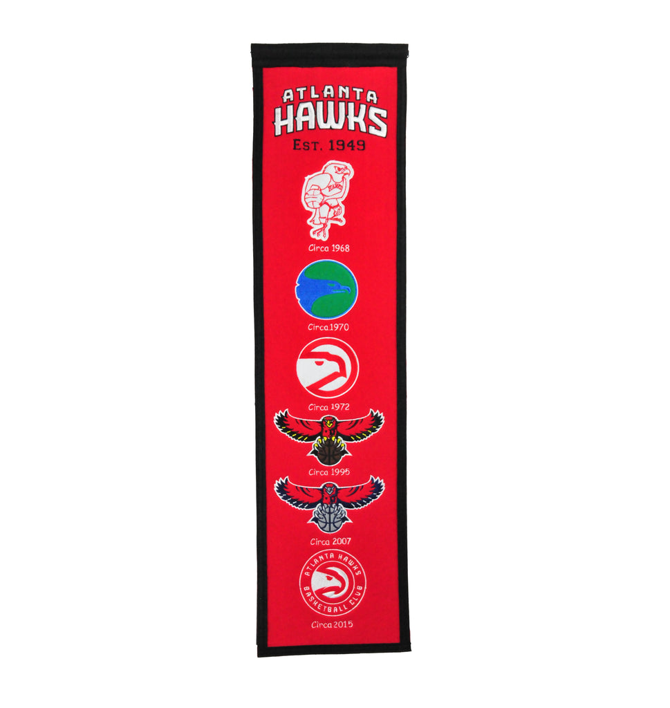 Atlanta Hawks Heritage Banner – Fan Treasures