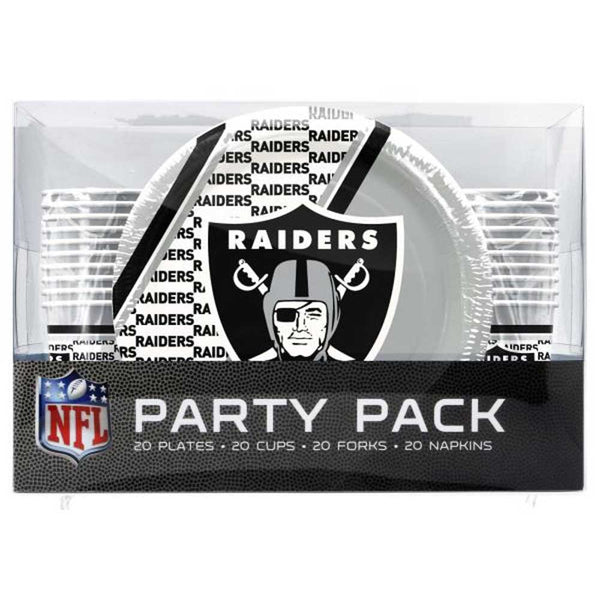 Oakland Raiders Party Pack – Fan Treasures
