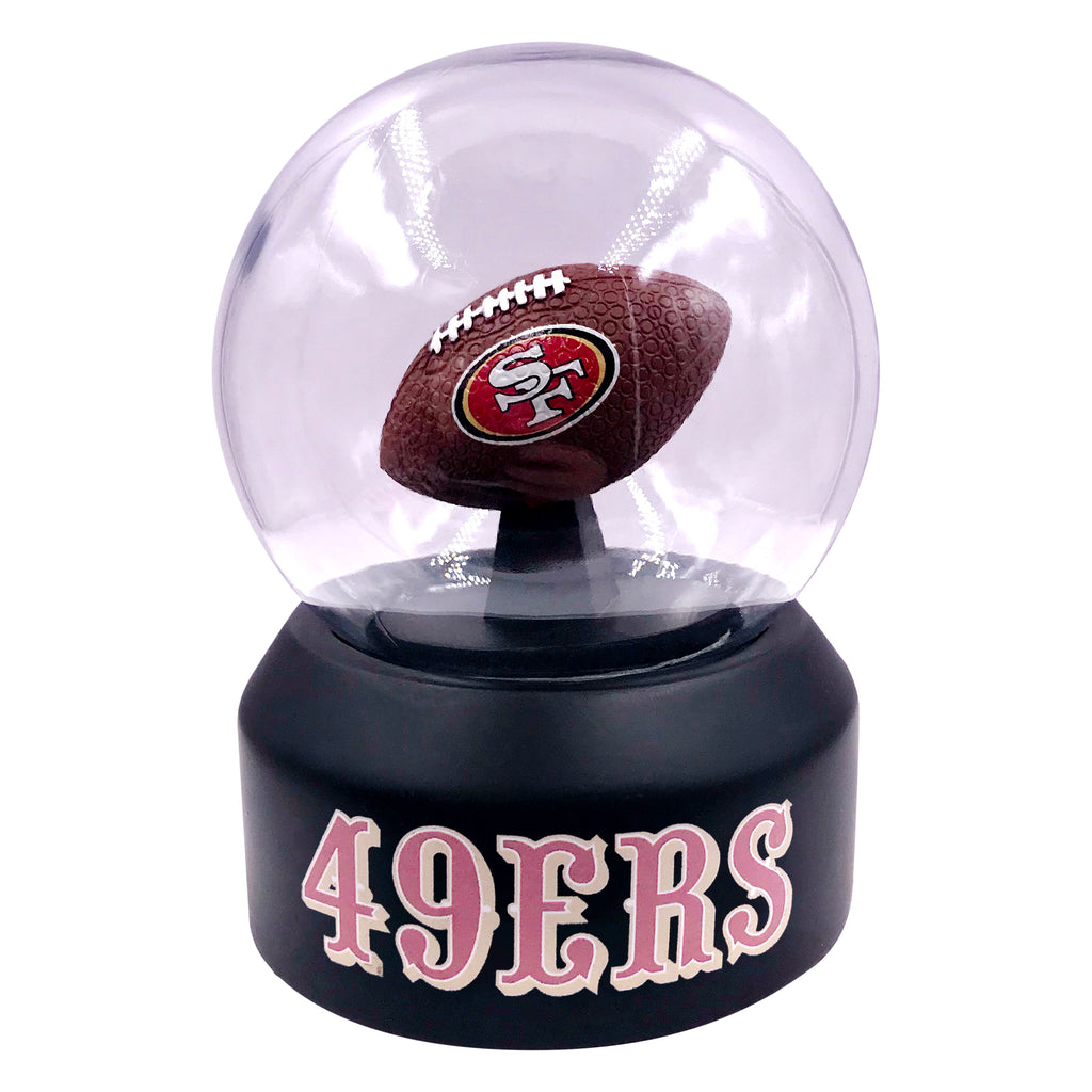 San Francisco 49ers Holiday Snow Globe – Fan Treasures