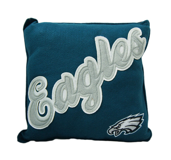 Philadelphia Eagles Script Logo Felt Pillow – Fan Treasures