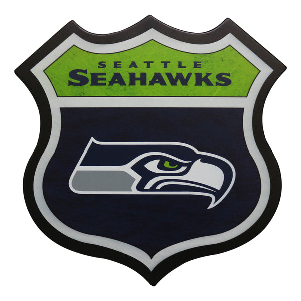 Seattle Seahawks 13" Vintage Metal Wall Sign – Fan Treasures