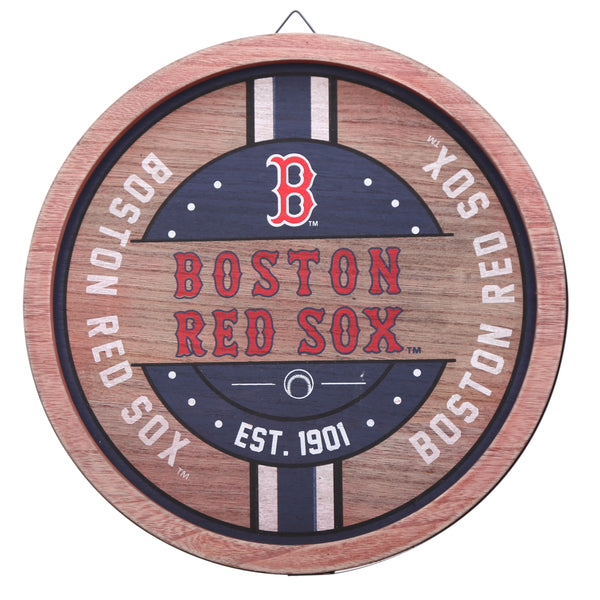 Boston Red Sox Wooden Barrel Sign – Fan Treasures