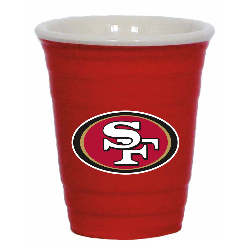 San Francisco 49ers Tailgater Ceramic Shot – Fan Treasures