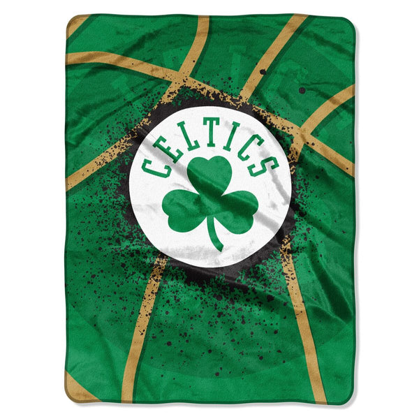 Boston Celtics 60" x 80" Shadow Play Royal Plush – Fan Treasures