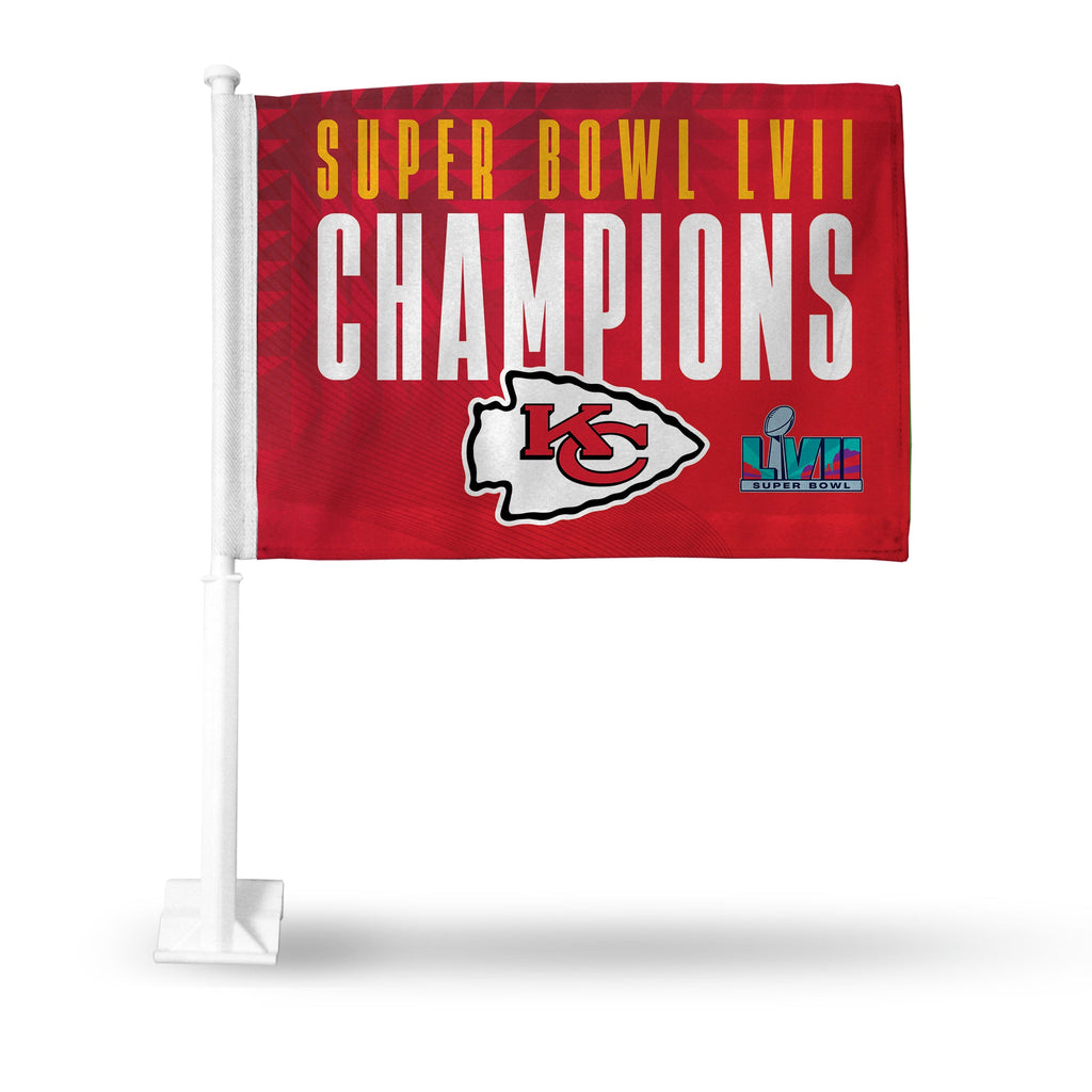 Kansas City Chiefs Super Bowl LVII Champions Car Flag – Fan Treasures