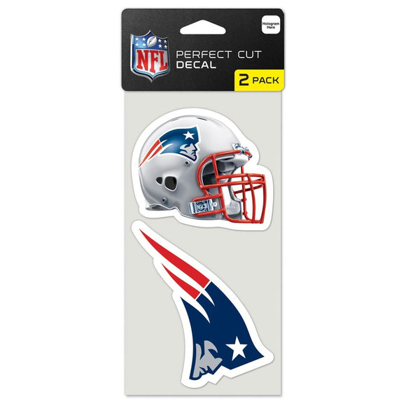New England Patriots 2 Pk Color Decal Set – Fan Treasures