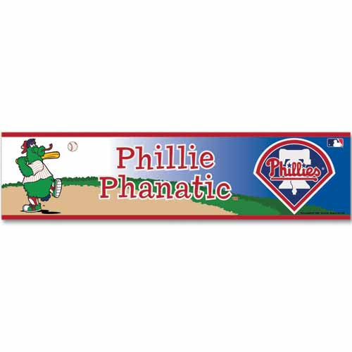 Philadelphia Phillies Phillie Phanatic Bumper Sticker – Fan Treasures